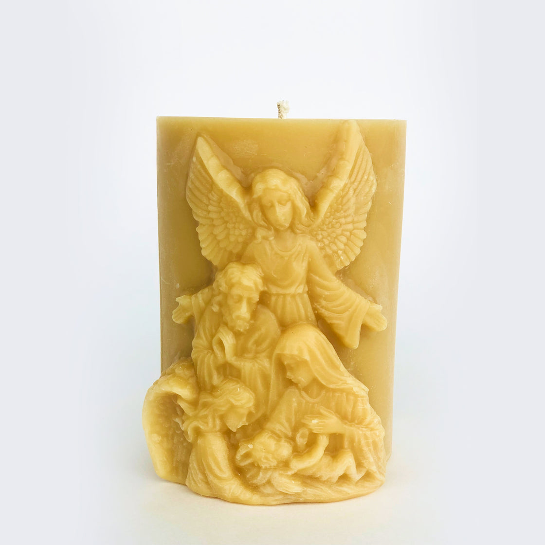Holy Family Pillar Beeswax Candle – Ambrosian Candle Co.